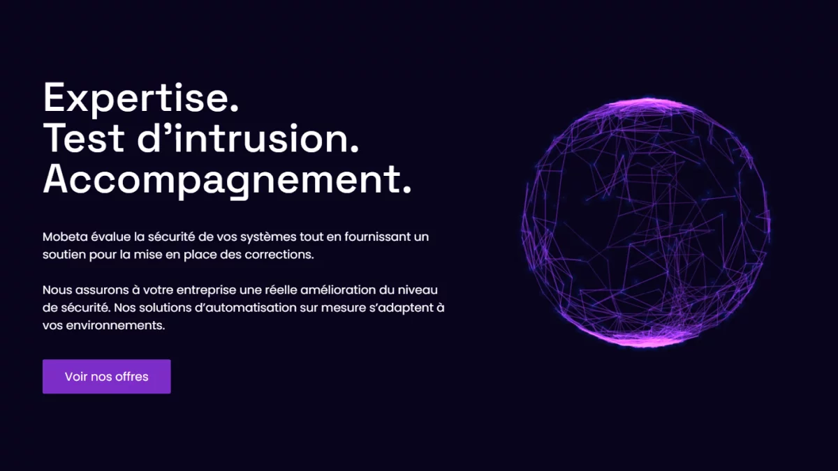 Mobeta - Pentest et Accompagnement